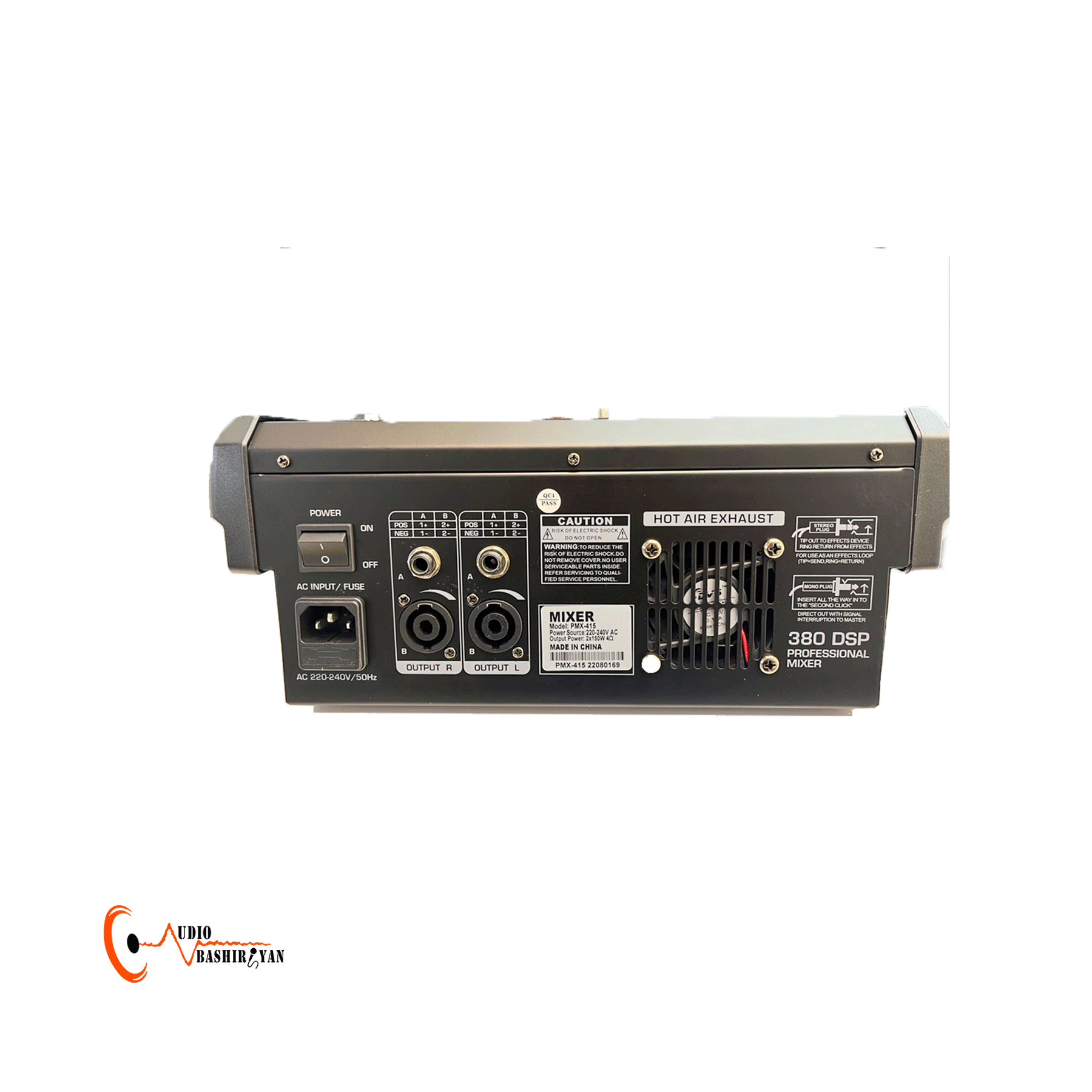 پاورمیکسر جی تی آر JTR PMX-415 – فروشگاه صوت و تصویر بشیریان